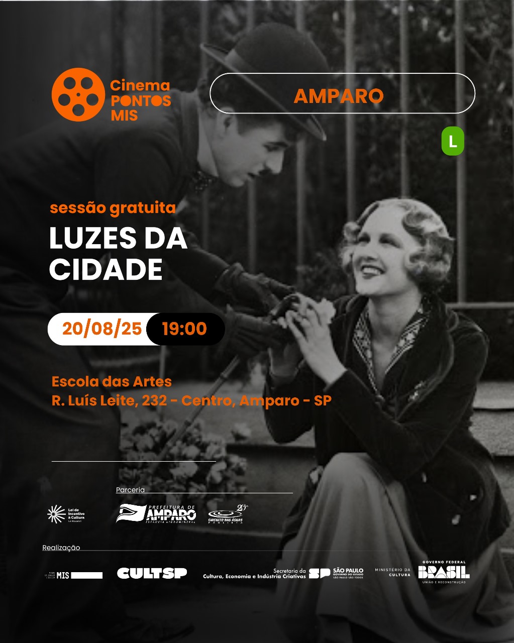 Quarta-feira é de Charles Chaplin no Ponto MIS | Prefeitura Municipal ...